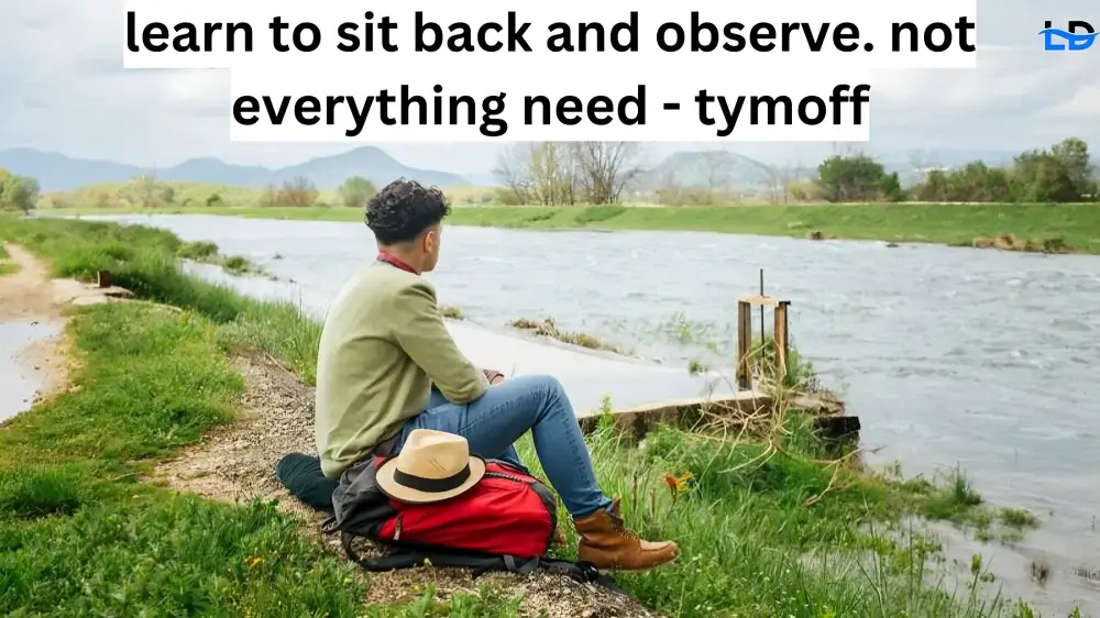 Master Mindful Observation: Learn to Sit Back and Observe. Not ...